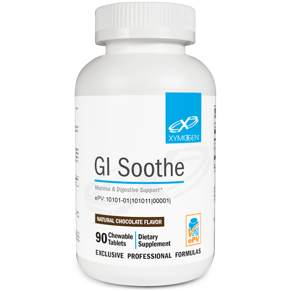 GI Soothe Chocolate | 90 chewable tablets | Xymogen — Blue Sky Vitamin