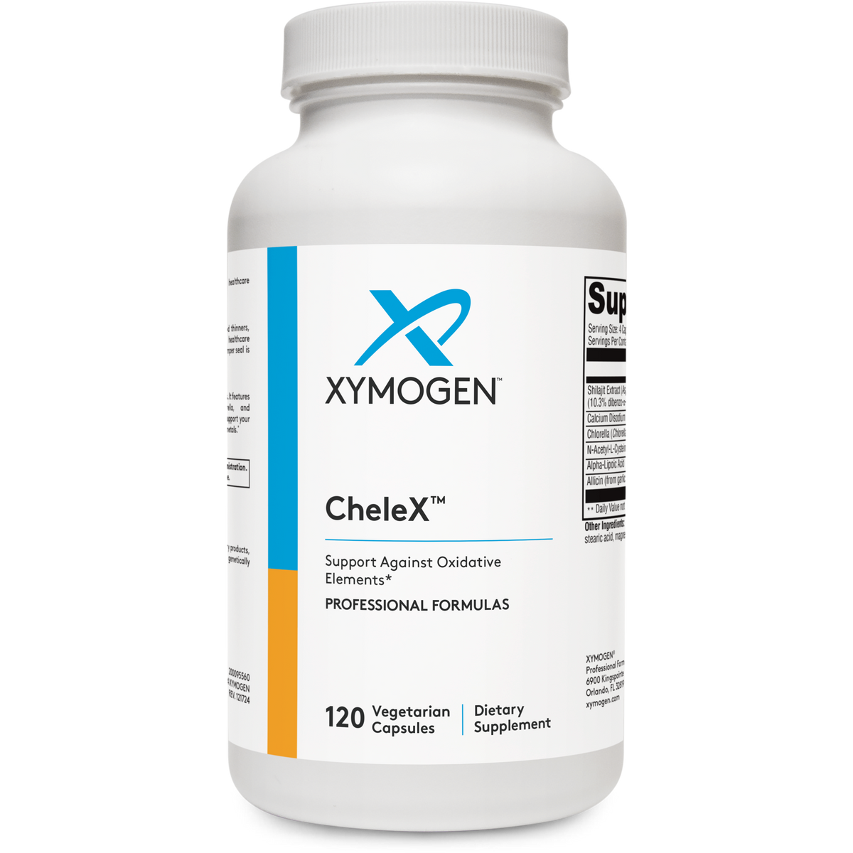 CheleX | 120 Capsules | Xymogen — Blue Sky Vitamin