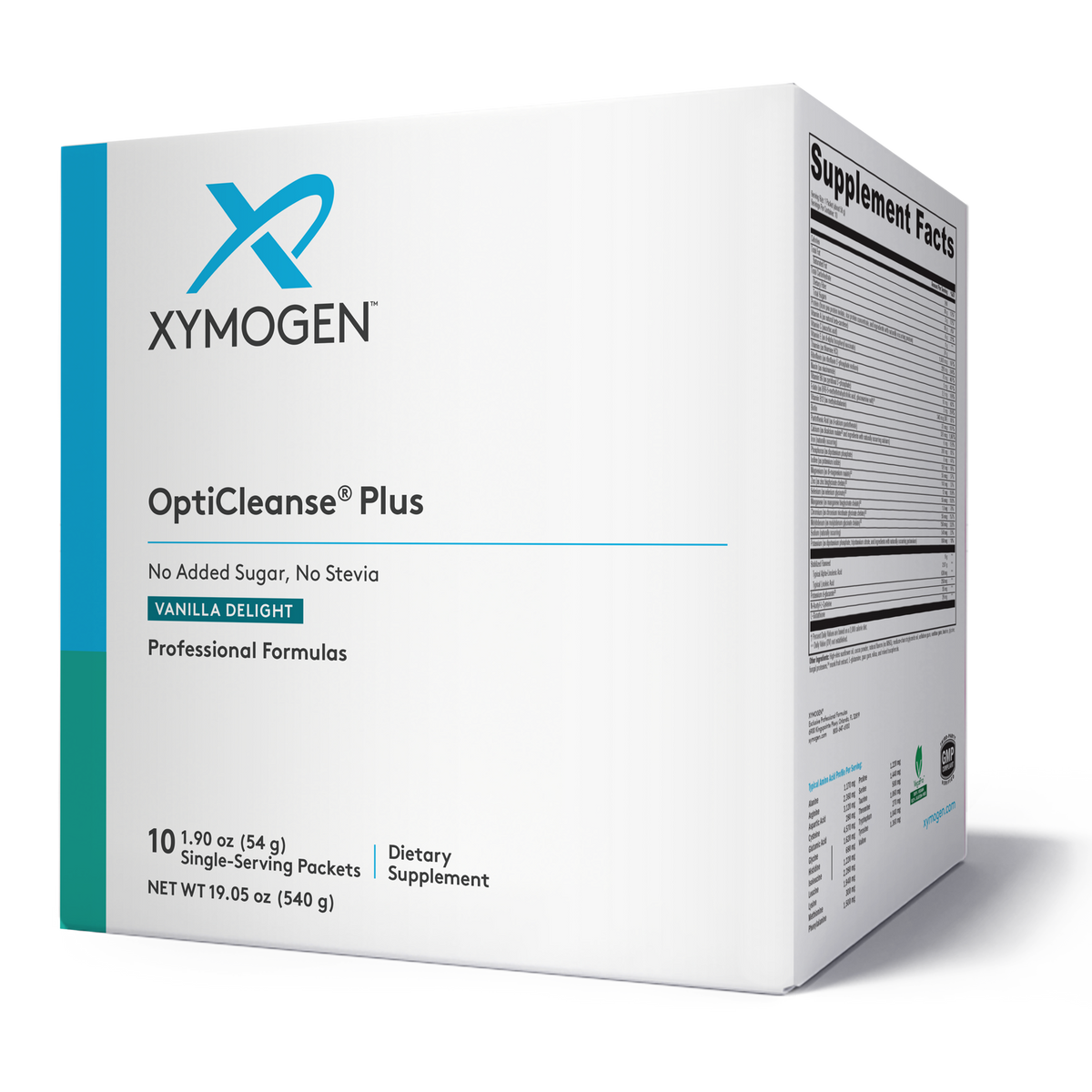 OptiCleanse Plus: Vanilla Delight (No Added Sugar, No Stevia) 10 ...