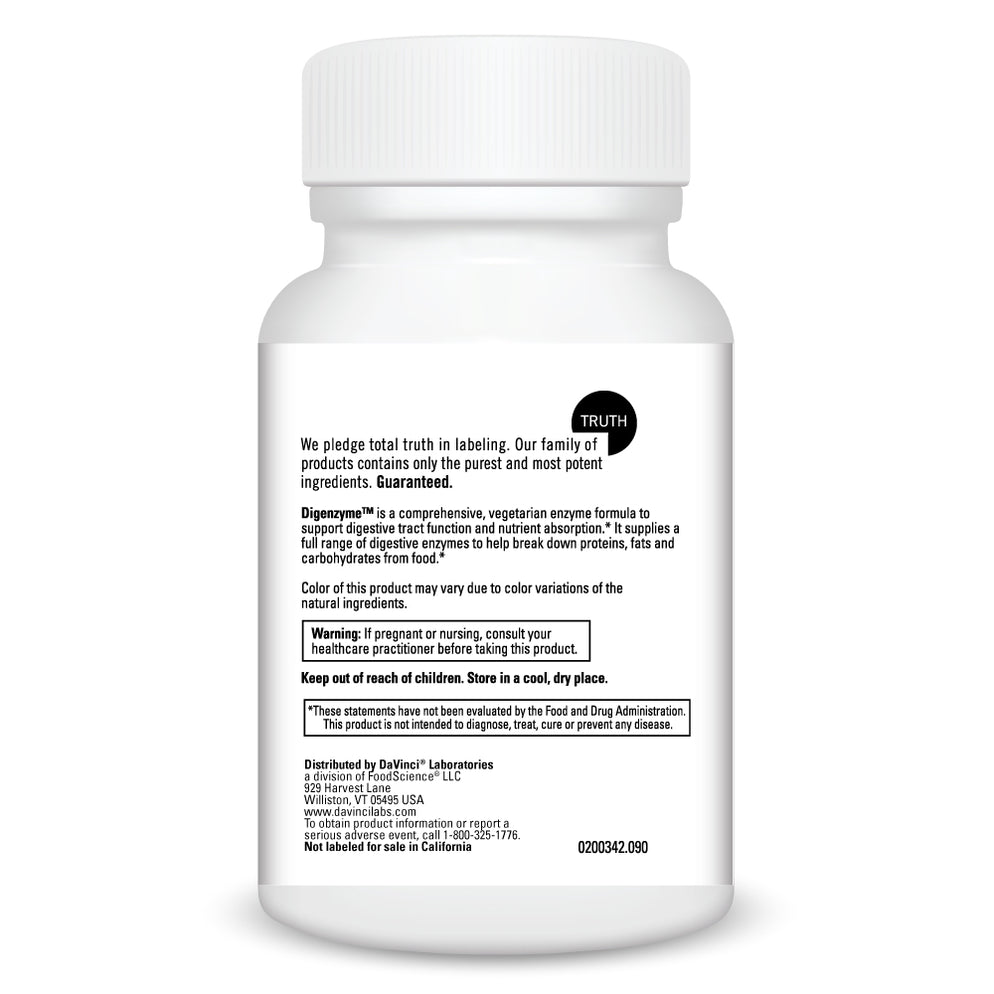 Digenzyme | 90 vcaps | Davinci Labs — Blue Sky Vitamin