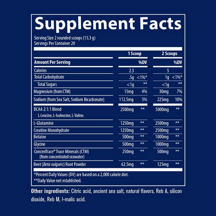 Post Workout Recovery Powder 10.8 oz by Trace Minerals Research