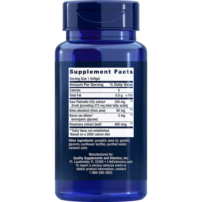 PalmettoGuard Saw Palmetto/Beta-Sitosterol | 30 softgels | Life ...