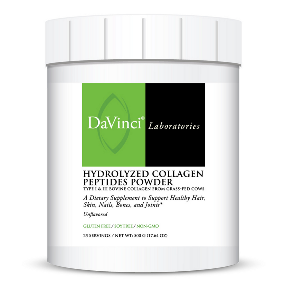 Hydrolyzed Collagen Peptides Powder | 500 g | DaVinci Labs — Blue Sky ...