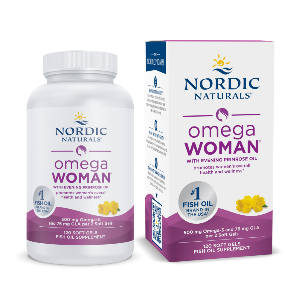 Omega Woman | 120 softgels | Nordic Naturals — Blue Sky Vitamin