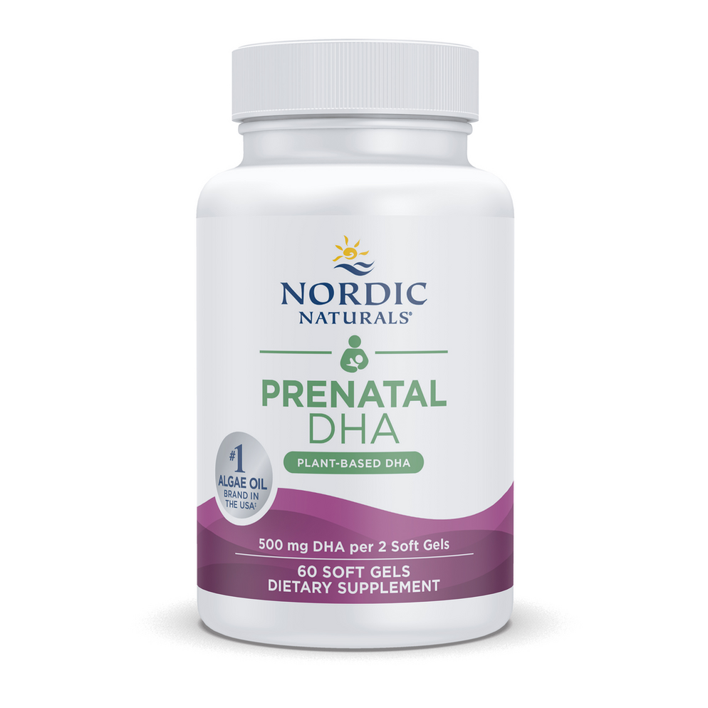 Prenatal DHA Plant-Based | 60 softgels | Nordic Naturals — Blue Sky Vitamin