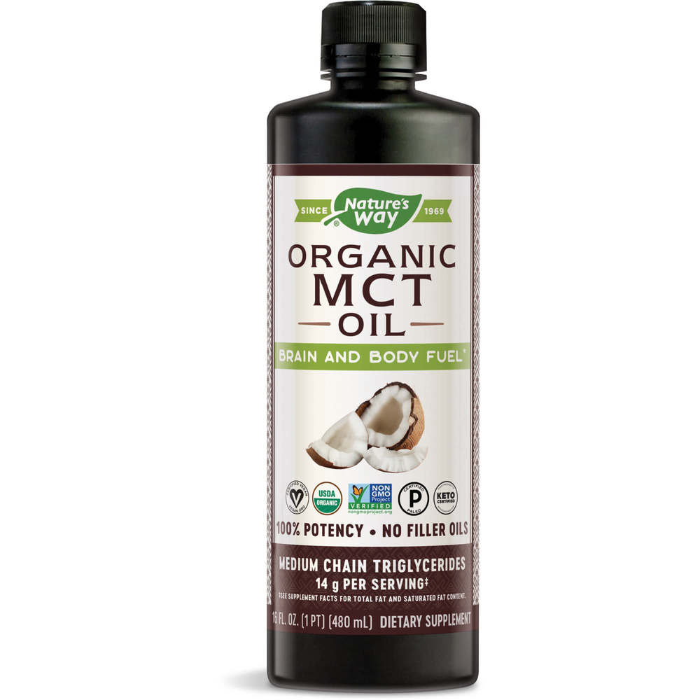 Organic MCT Oil | 16 oz | Nature's Way — Blue Sky Vitamin