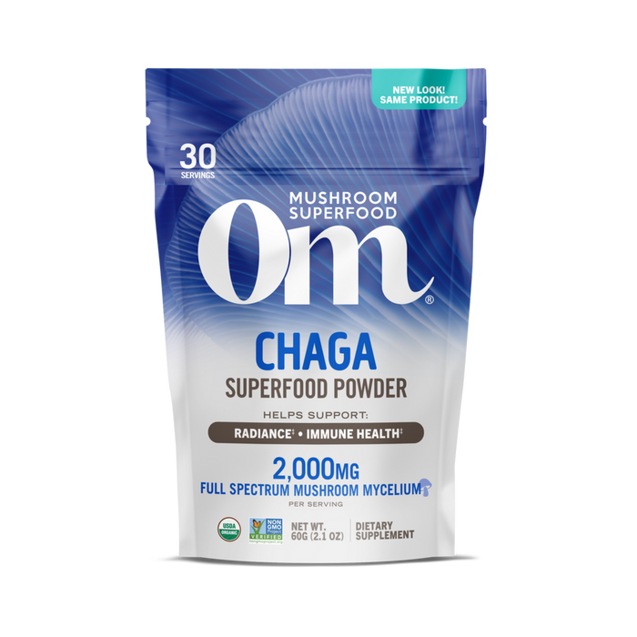 Chaga Powder | Om Mushroom — Blue Sky Vitamin