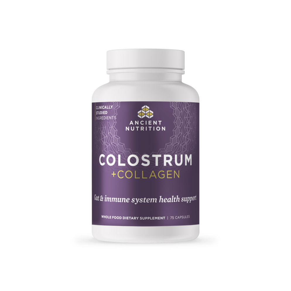 Colostrum + Collagen 75 caps by Ancient Nutrition | Blue Sky Vitamin