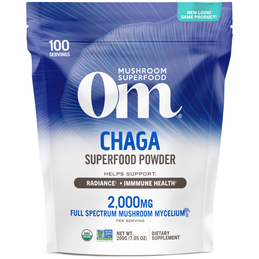 Chaga Powder | Om Mushroom — Blue Sky Vitamin
