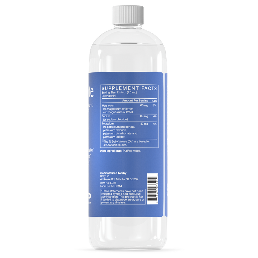 E-Lyte Pure Electrolytes | Electrolyte Concentrate | BodyBio — Blue Sky ...