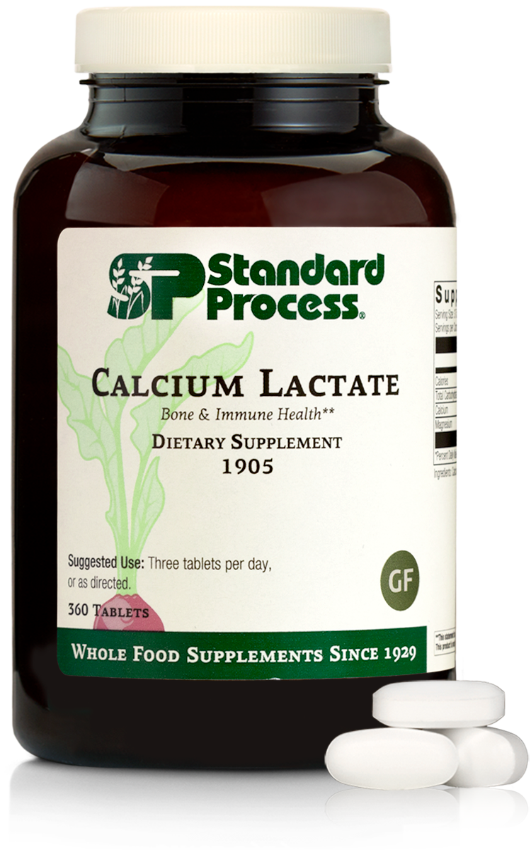 Calcium Lactate | 360 Tablets | Standard Process — Blue Sky Vitamin