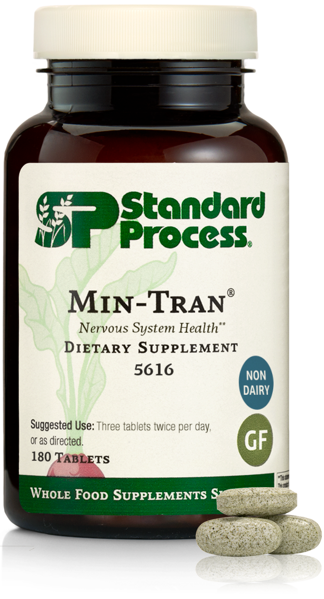 Min-Tran® | 180 Tablets | Standard Process — Blue Sky Vitamin