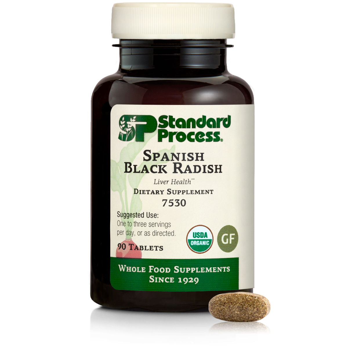 Spanish Black Radish | 90 Tablets | Standard Process — Blue Sky Vitamin