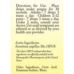 Aconitum 30X | 30 ml | True Botanica