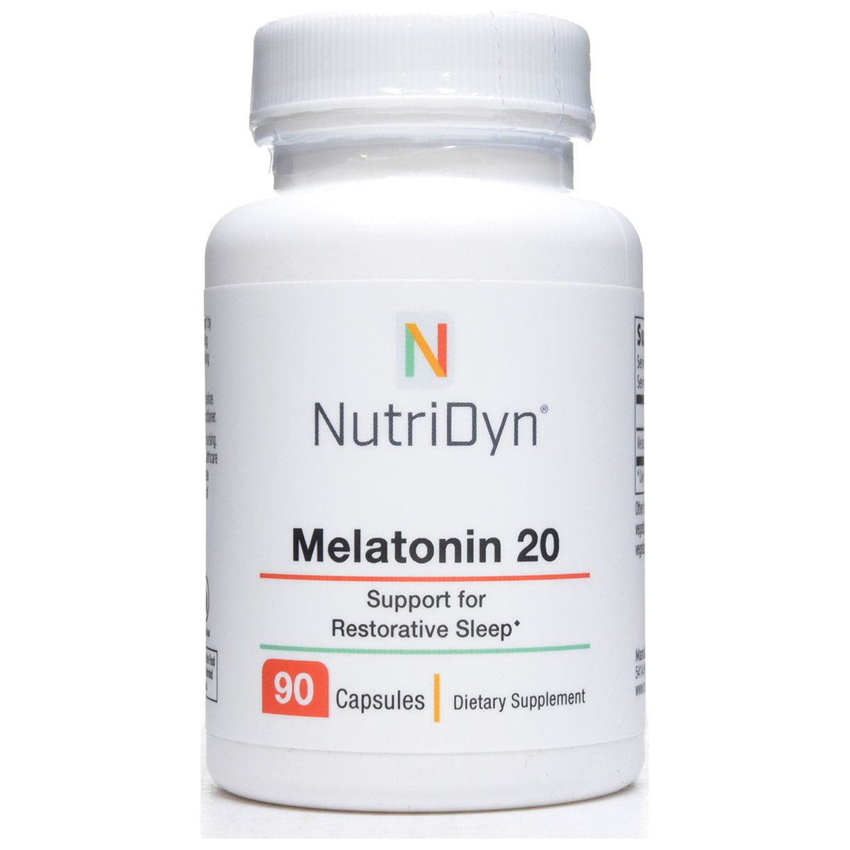 Melatonin 20 | 90 Capsules | Nutri-Dyn — Blue Sky Vitamin