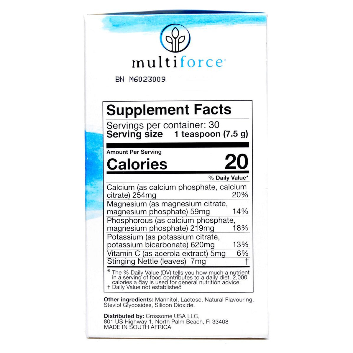 Alkalizing Multi-Mineral Powder by Multiforce | Blue Sky Vitamin