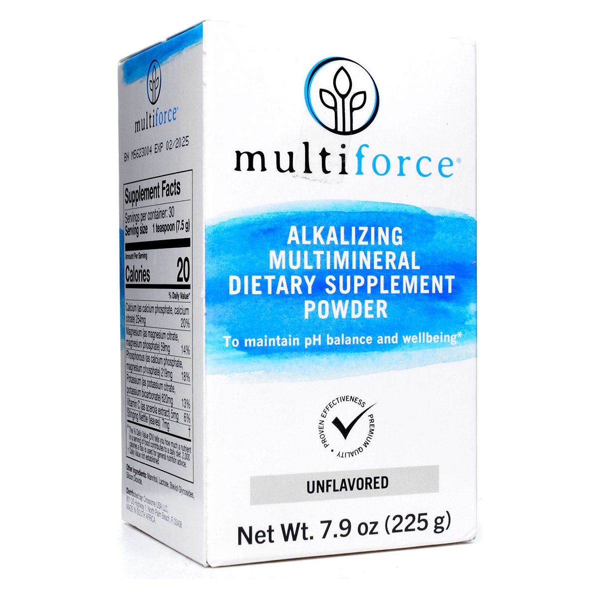 Alkalizing Multi-Mineral Powder | 225 g | Multiforce — Blue Sky Vitamin