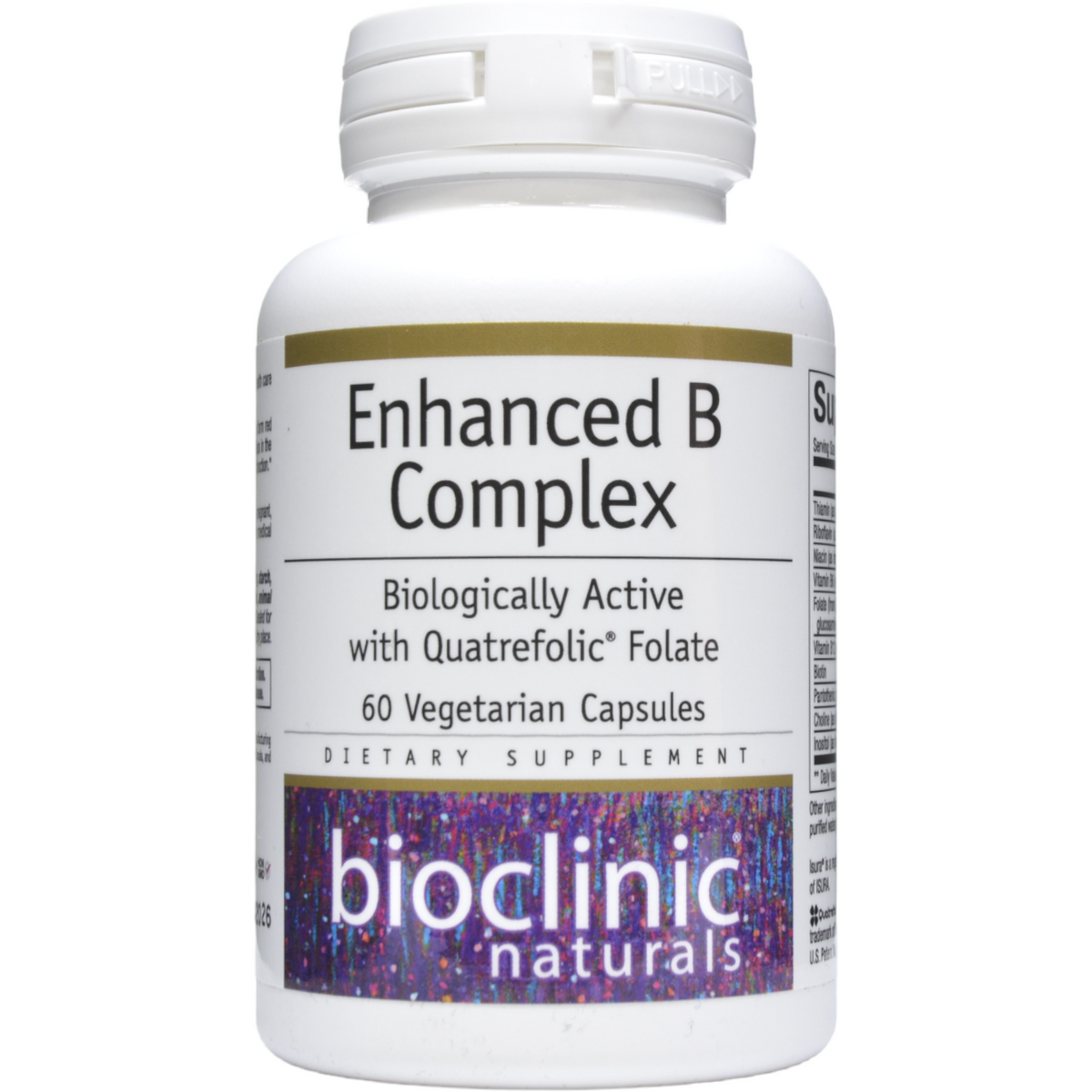 Enhanced B Complex | 60 caps | Bioclinic Naturals — Blue Sky Vitamin