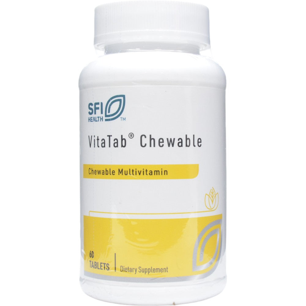 VitaTab Chewable 60 tabs by Klaire Labs/SFI Health | Blue Sky Vitamin