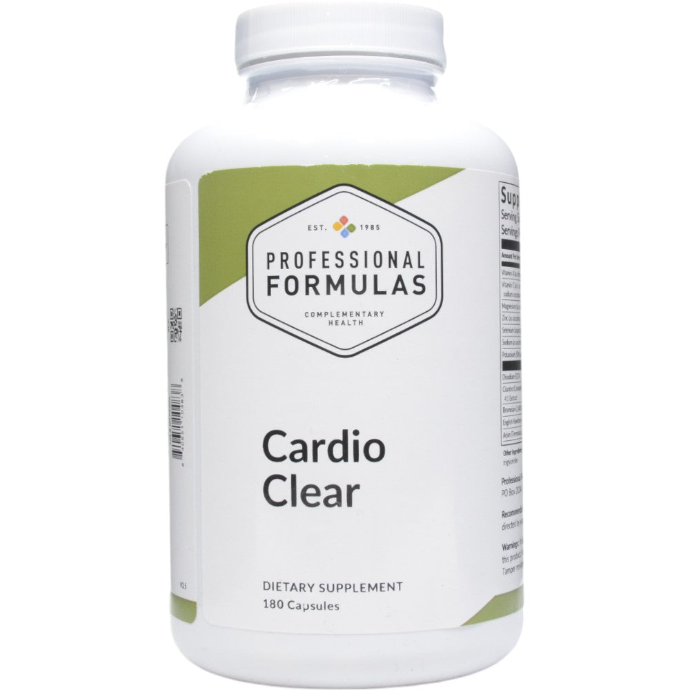 Cardio Clear | 180 caps | Professional Formulas — Blue Sky Vitamin