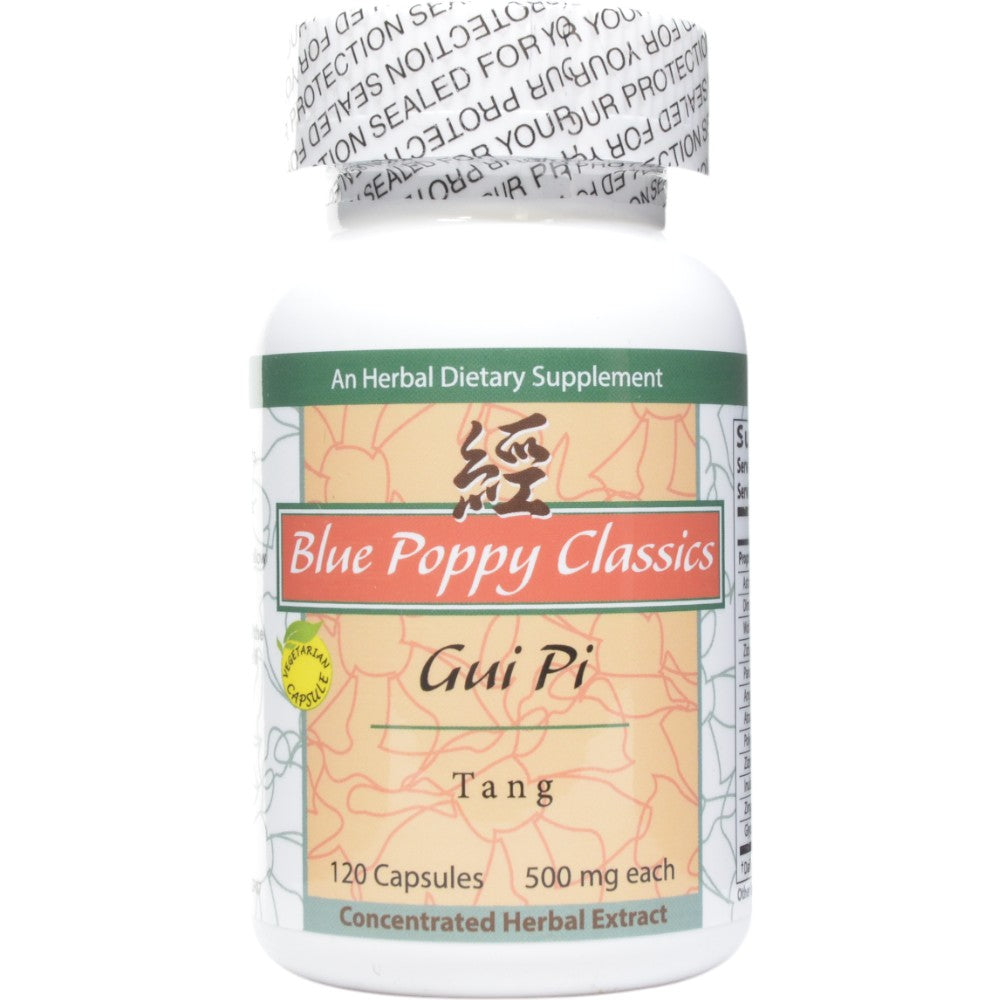 Gui Pi Tang |120 capsules | Blue Poppy — Blue Sky Vitamin