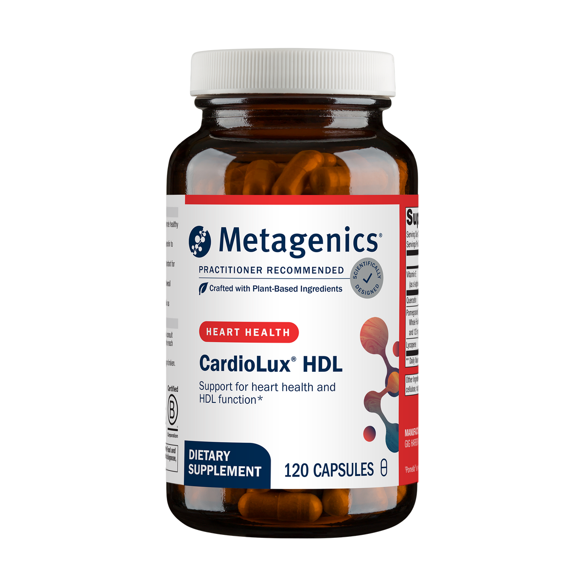 CardioLux HDL 120 Capsules by Metagenics | Blue Sky Vitamin