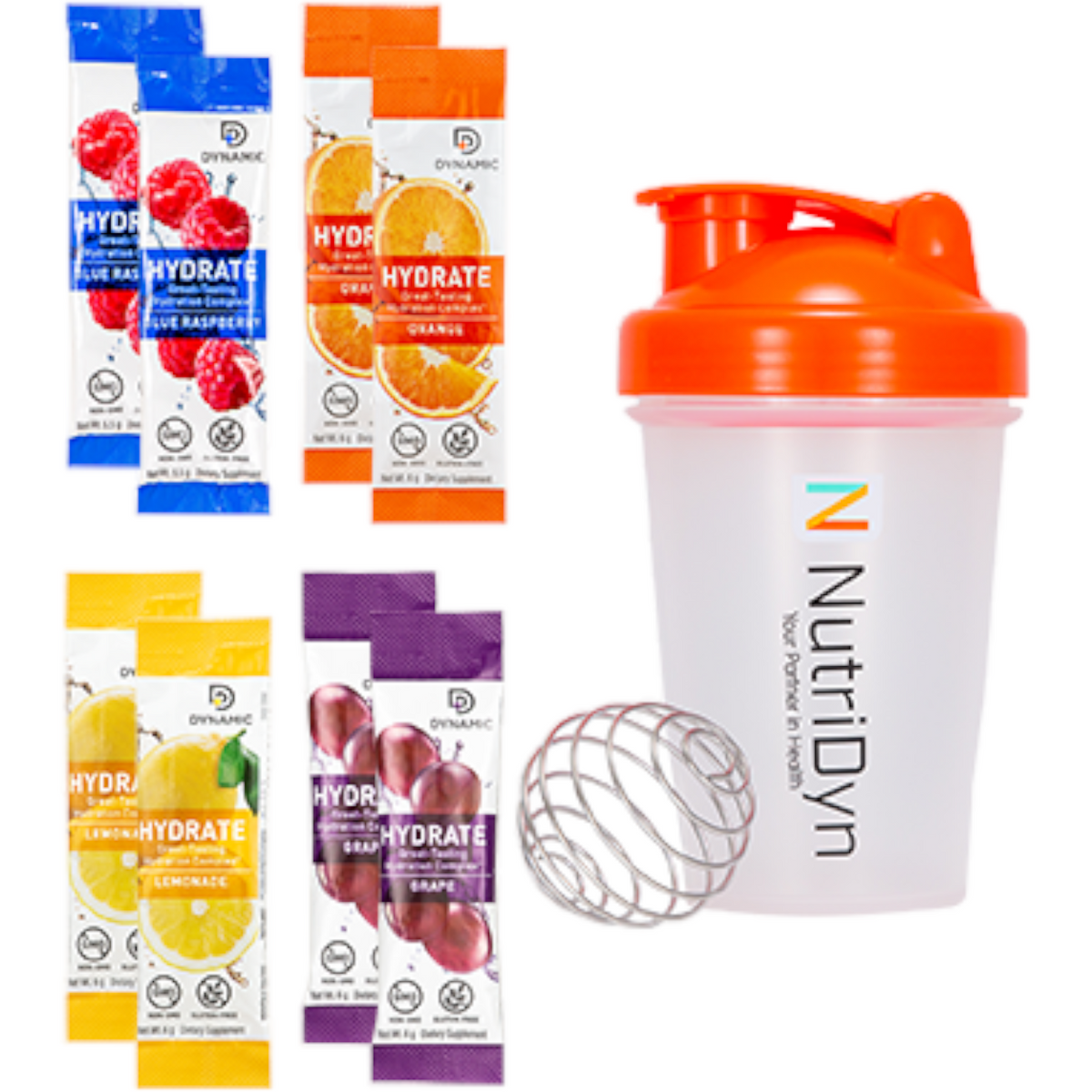 Dynamic Hydrate TO GO - Starter Kit | Nutri-Dyn — Blue Sky Vitamin