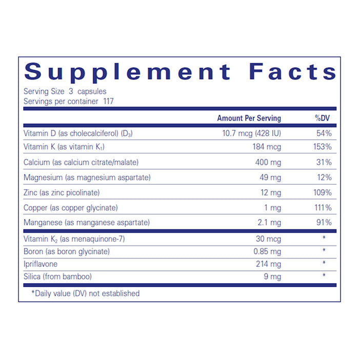 +CAL+ with Ipriflavone | Pure Encapsulations — Blue Sky Vitamin