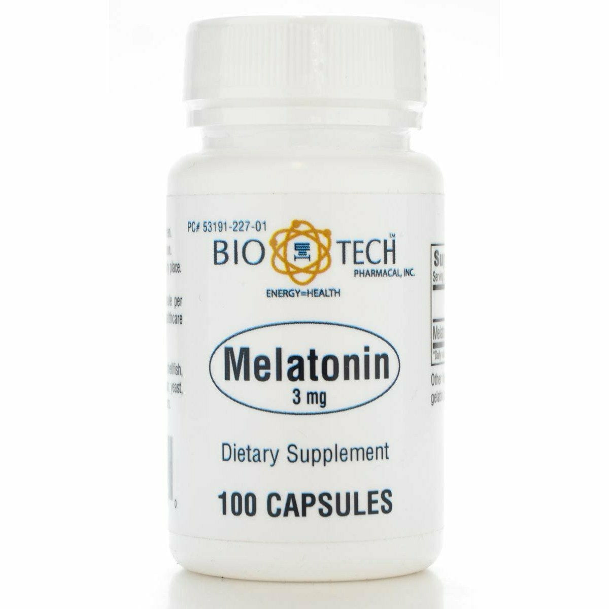 Melatonin 3 mg 100 caps by Bio-Tech | Blue Sky Vitamin
