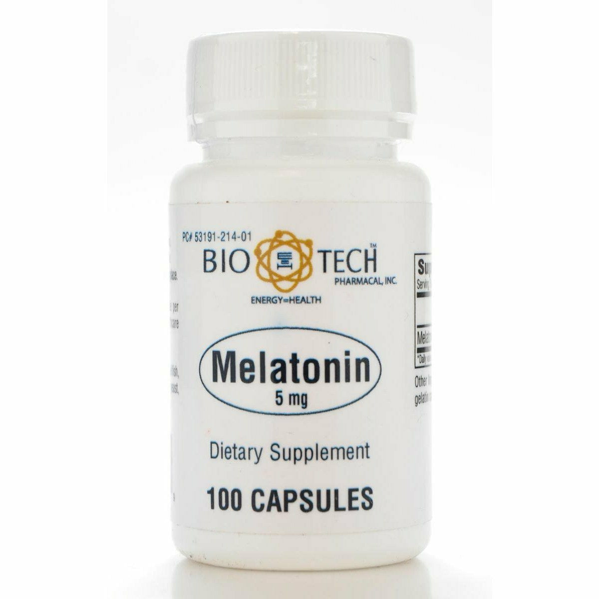 Melatonin 5 mg | 100 caps | Bio-Tech — Blue Sky Vitamin