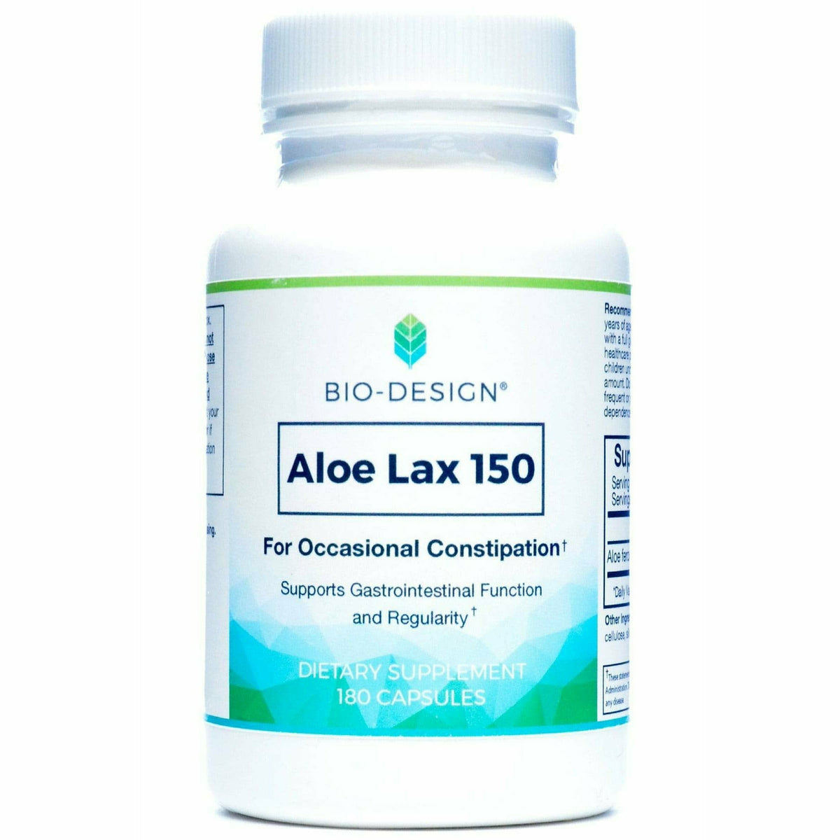 Aloe Lax 150 180 caps by Biodesign | Blue Sky Vitamin