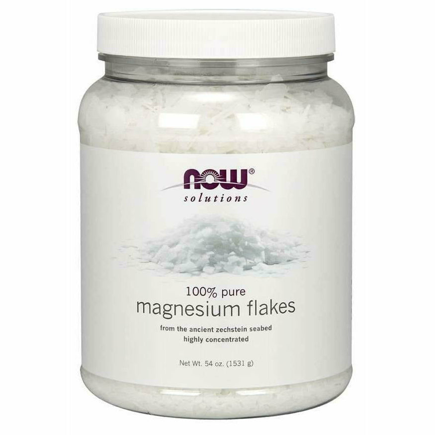 Magnesium Flakes | 54 oz | NOW — Blue Sky Vitamin