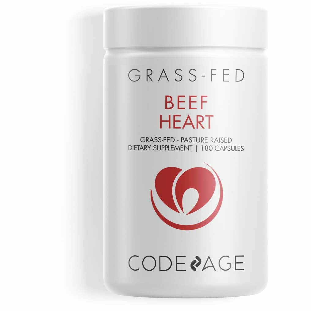 Beef Heart 180 caps by CodeAge | Blue Sky Vitamin