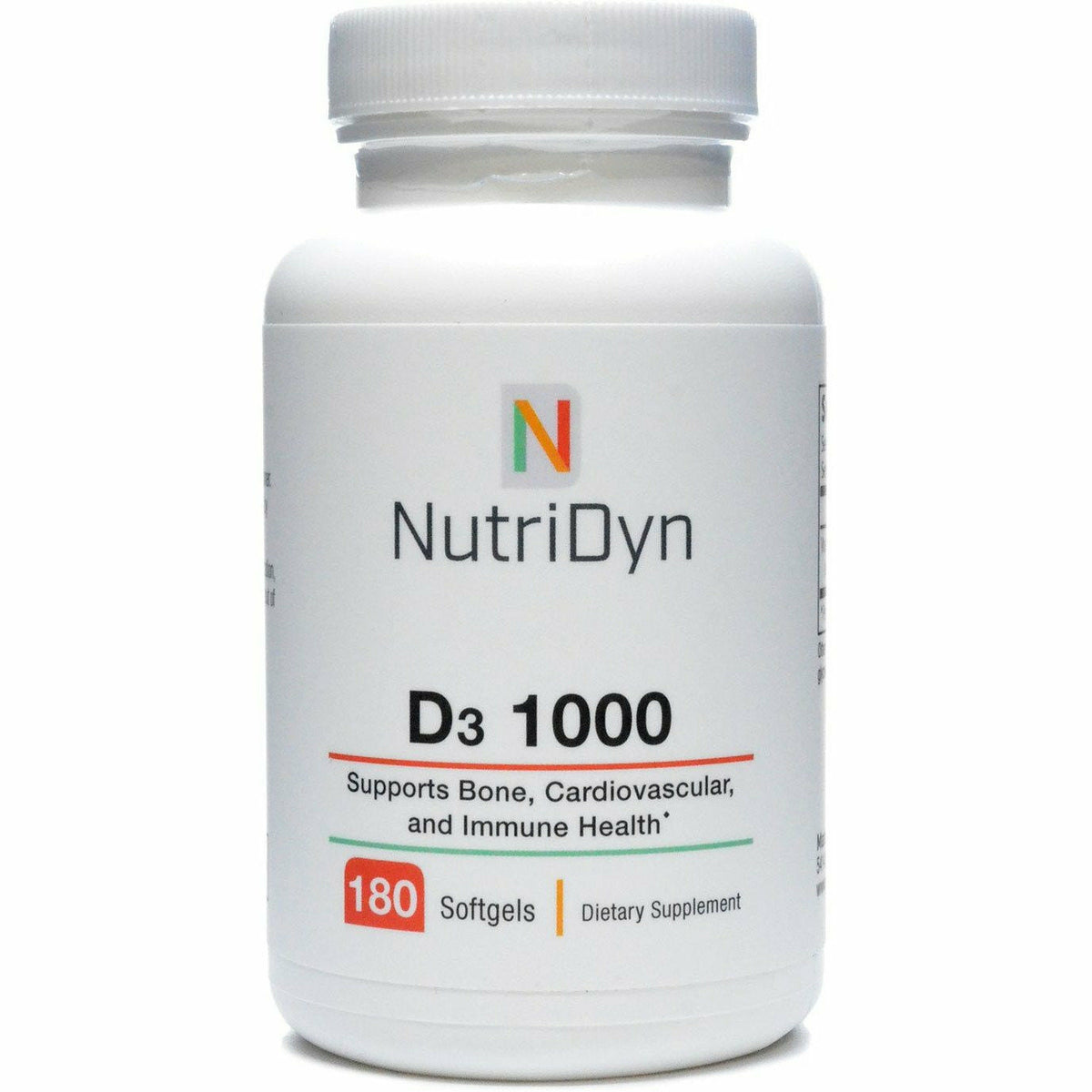 D3 1000 | 180 softgels | Nutri-Dyn — Blue Sky Vitamin