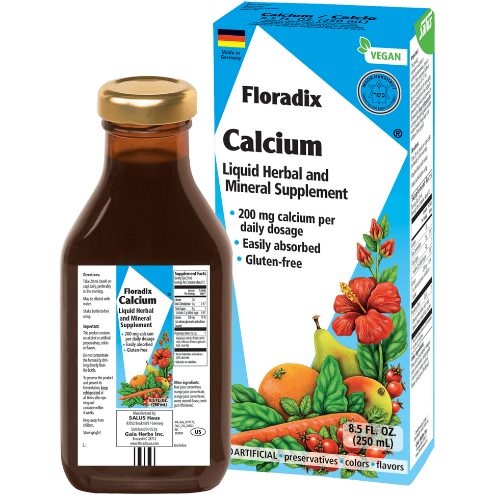 Calcium Liquid | 8.5 fl oz | Salus — Blue Sky Vitamin