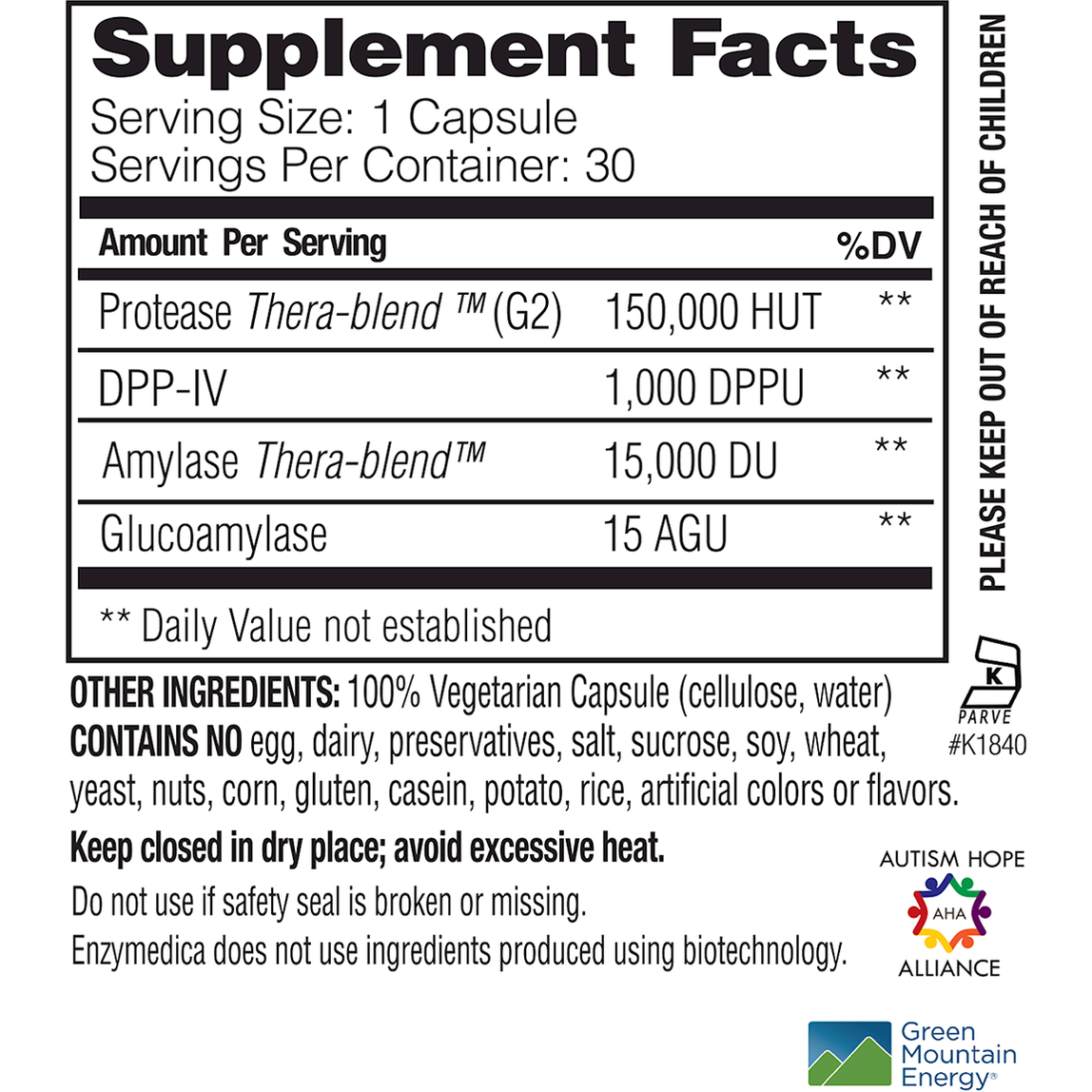 GlutenEase Extra Strength | Enzymedica — Blue Sky Vitamin