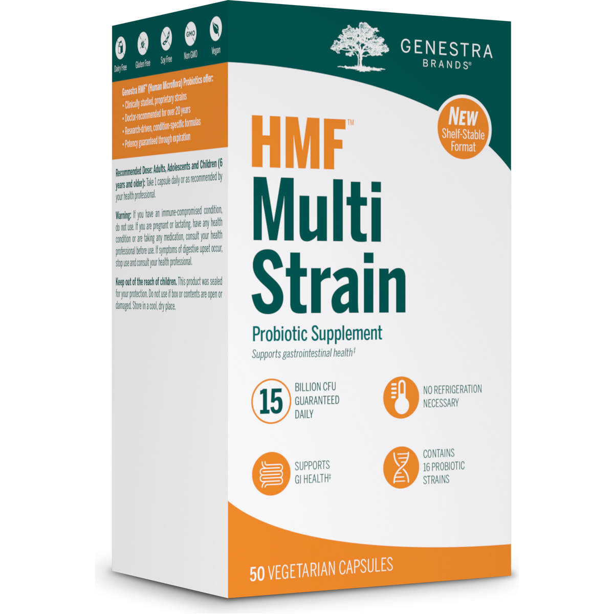 HMF™ Multi Strain | 50 vegcaps | Seroyal Genestra® — Blue Sky Vitamin