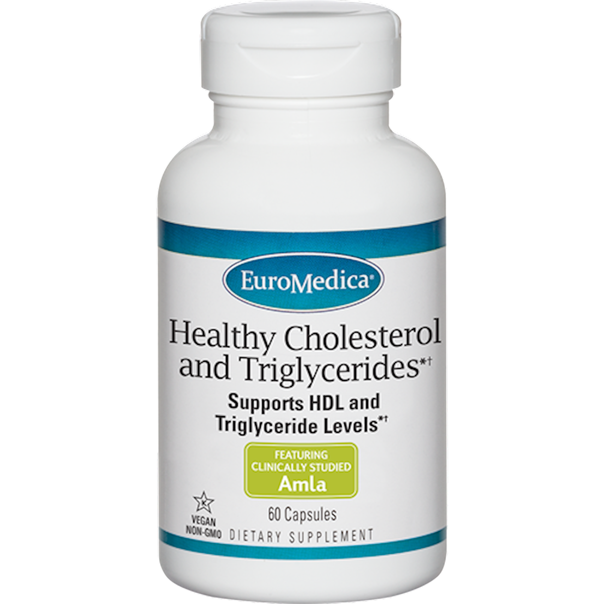 Healthy Cholesterol & Triglycerides | 60 caps | EuroMedica — Blue Sky ...