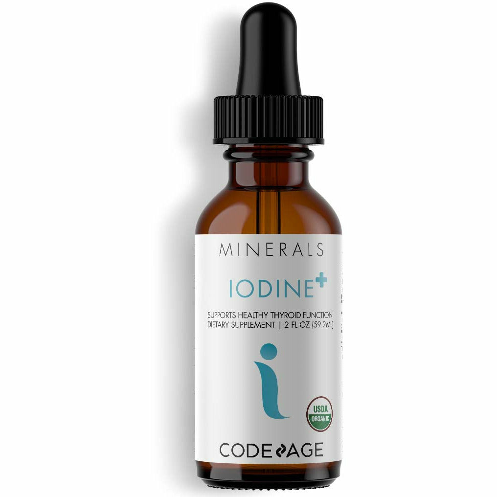 Liquid Iodine USDA Organic | 2 fl oz | CodeAge — Blue Sky Vitamin