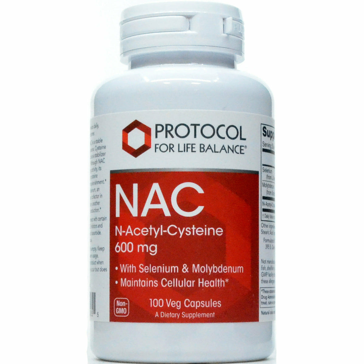 NAC 600 mg | 100 caps | Protocol for Life Balance — Blue Sky Vitamin