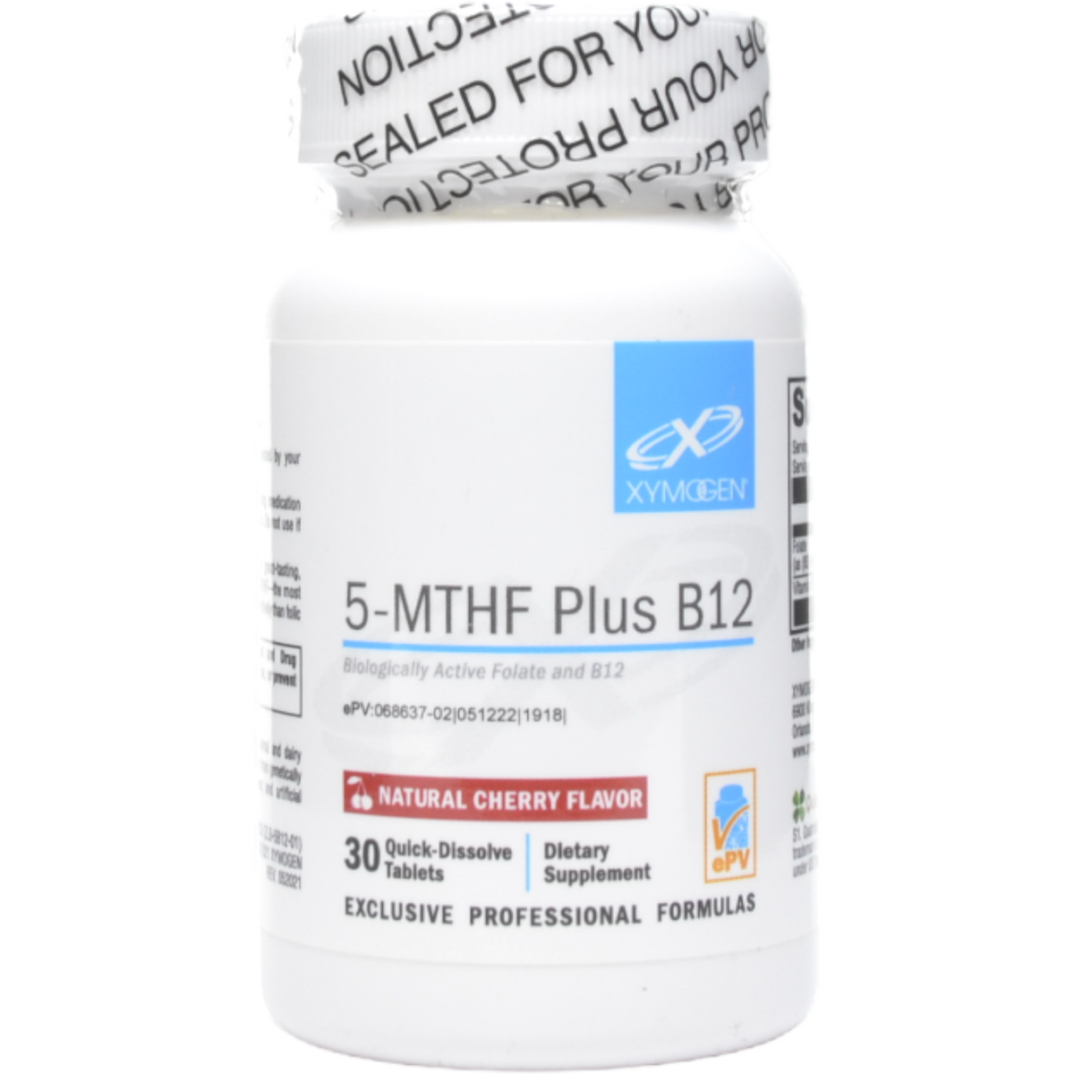 5-MTHF Plus B12 Cherry | Xymogen — Blue Sky Vitamin
