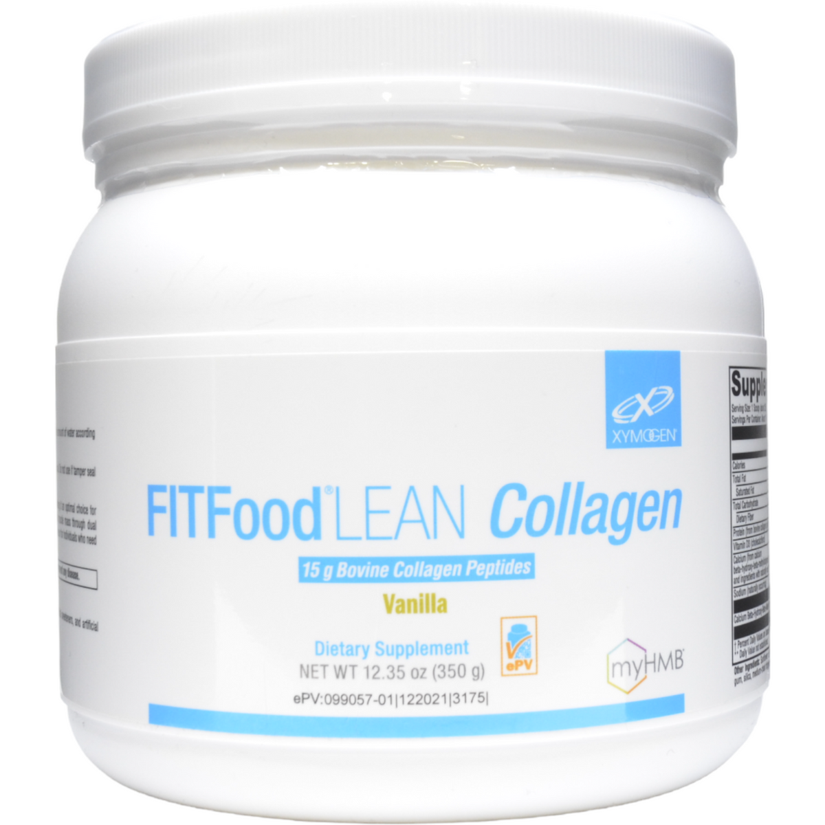 FIT Food Lean Collagen Vanilla | 14 Servings | Xymogen — Blue Sky Vitamin
