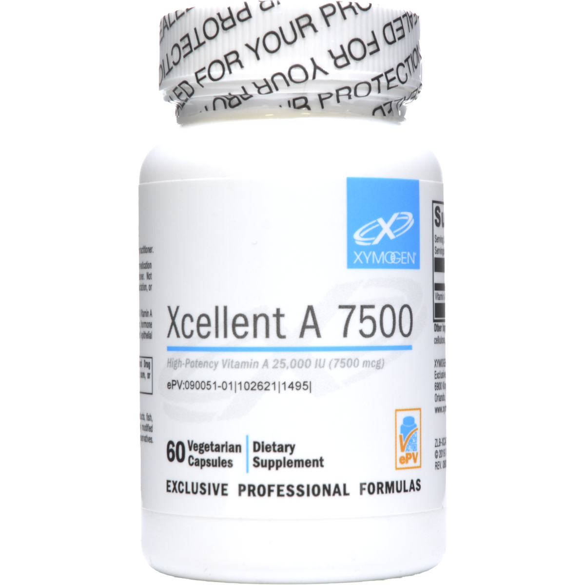 Xcellent A 7500 | 60 Capsules | Xymogen — Blue Sky Vitamin