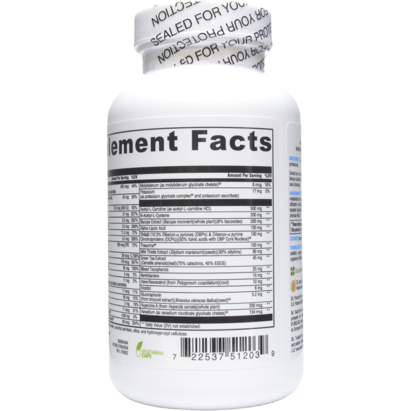 Activnutrients Performance 120 Capsules Xymogen — Blue Sky Vitamin