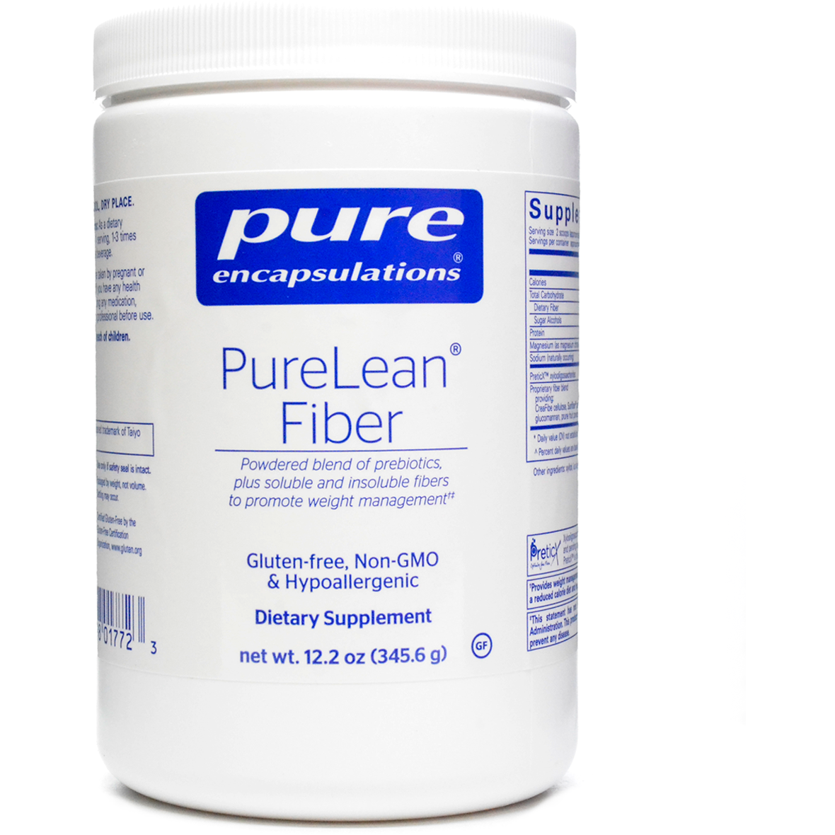 PureLean Fiber 345 gms by Pure Encapsulations | Blue Sky Vitamin