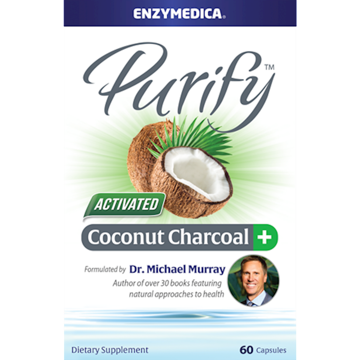 Purify - Charcoal Plus | 60 caps | Enzymedica — Blue Sky Vitamin