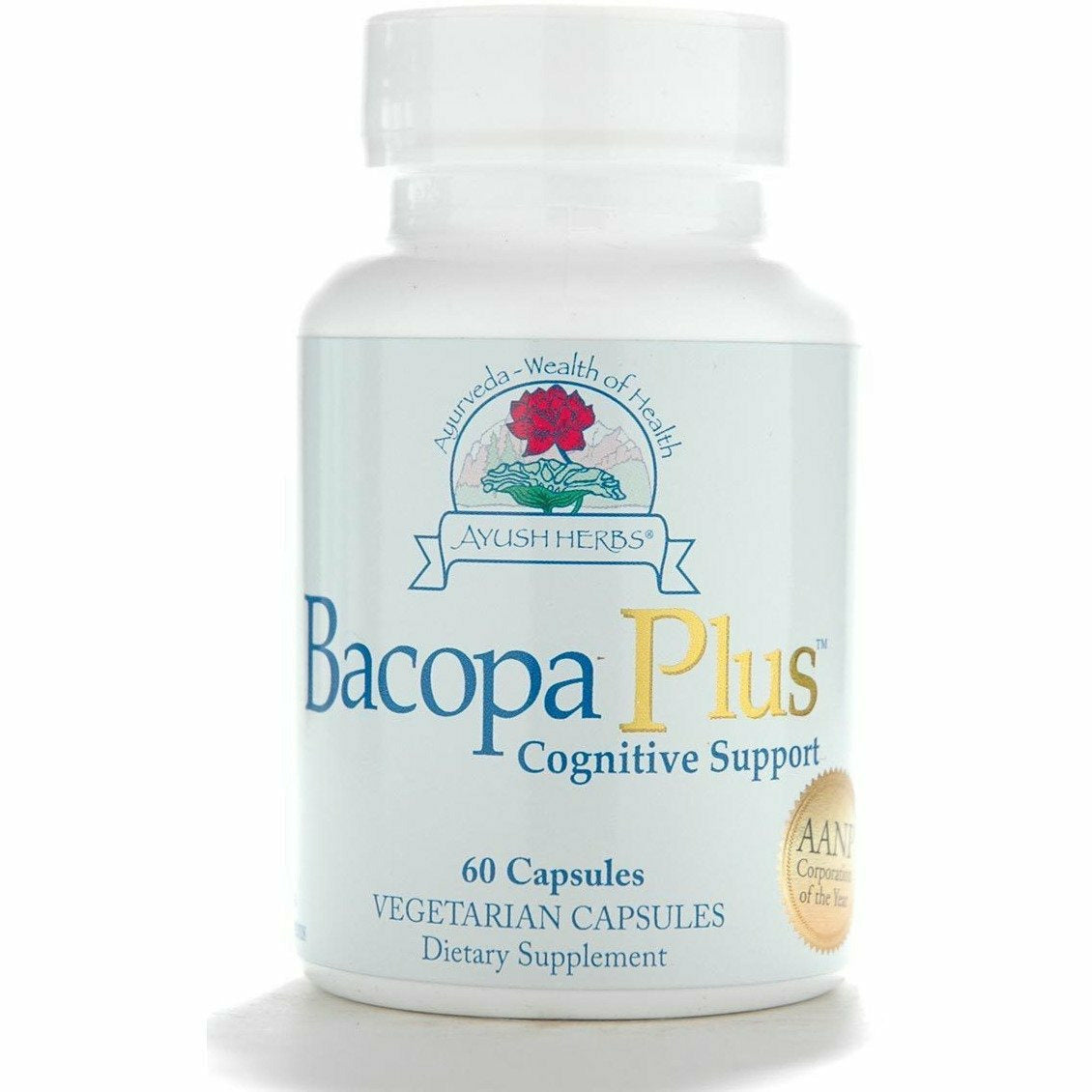 Bacopa Plus | 60 vcaps | Ayush Herbs — Blue Sky Vitamin