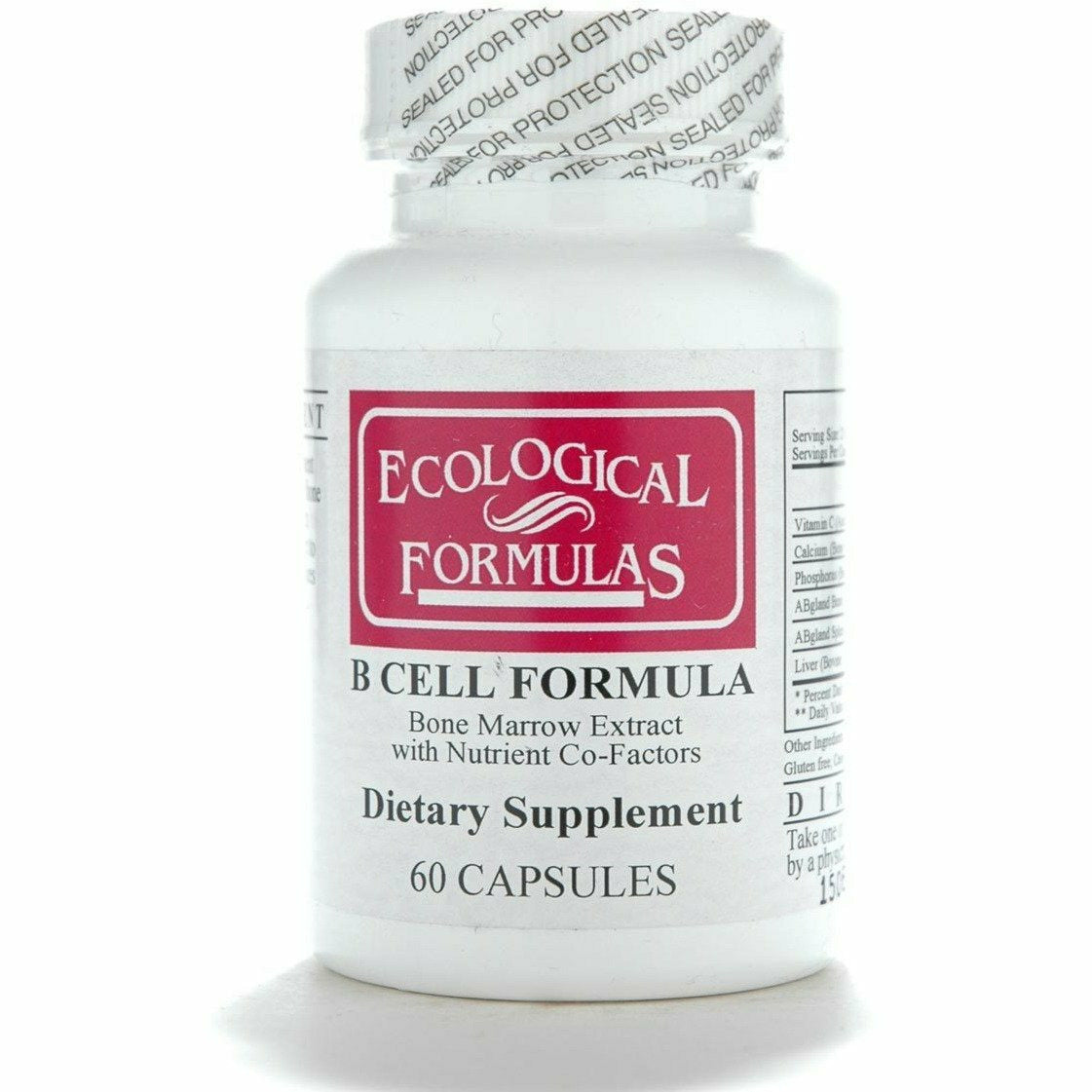 B Cell Formula | 60 caps | Ecological Formulas — Blue Sky Vitamin