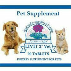 Livit 2 Vet | 90 tabs | Ayush Herbs — Blue Sky Vitamin